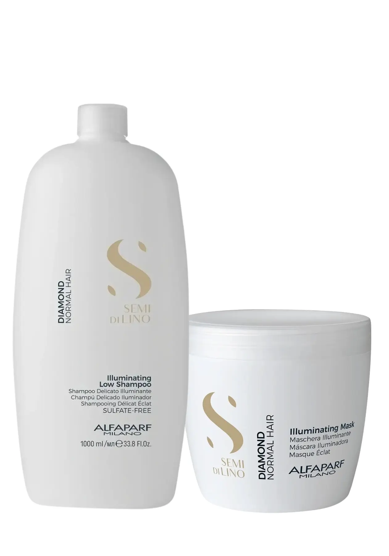 Diamond Shampoo 1000 ml + Mascarilla 500ml | De Bello