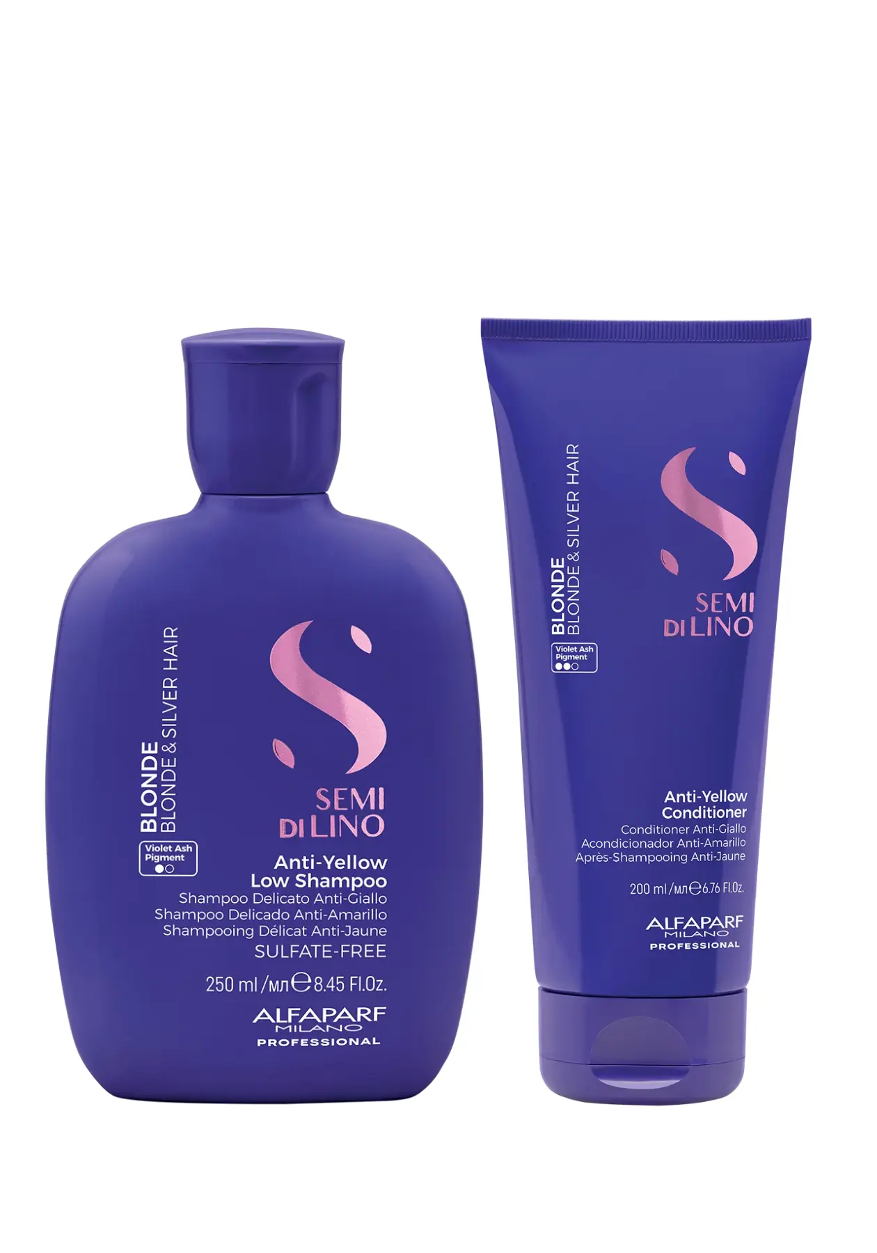 Anti Yellow Shampoo 250 ml + Acondicionador 200 ml | De Bello