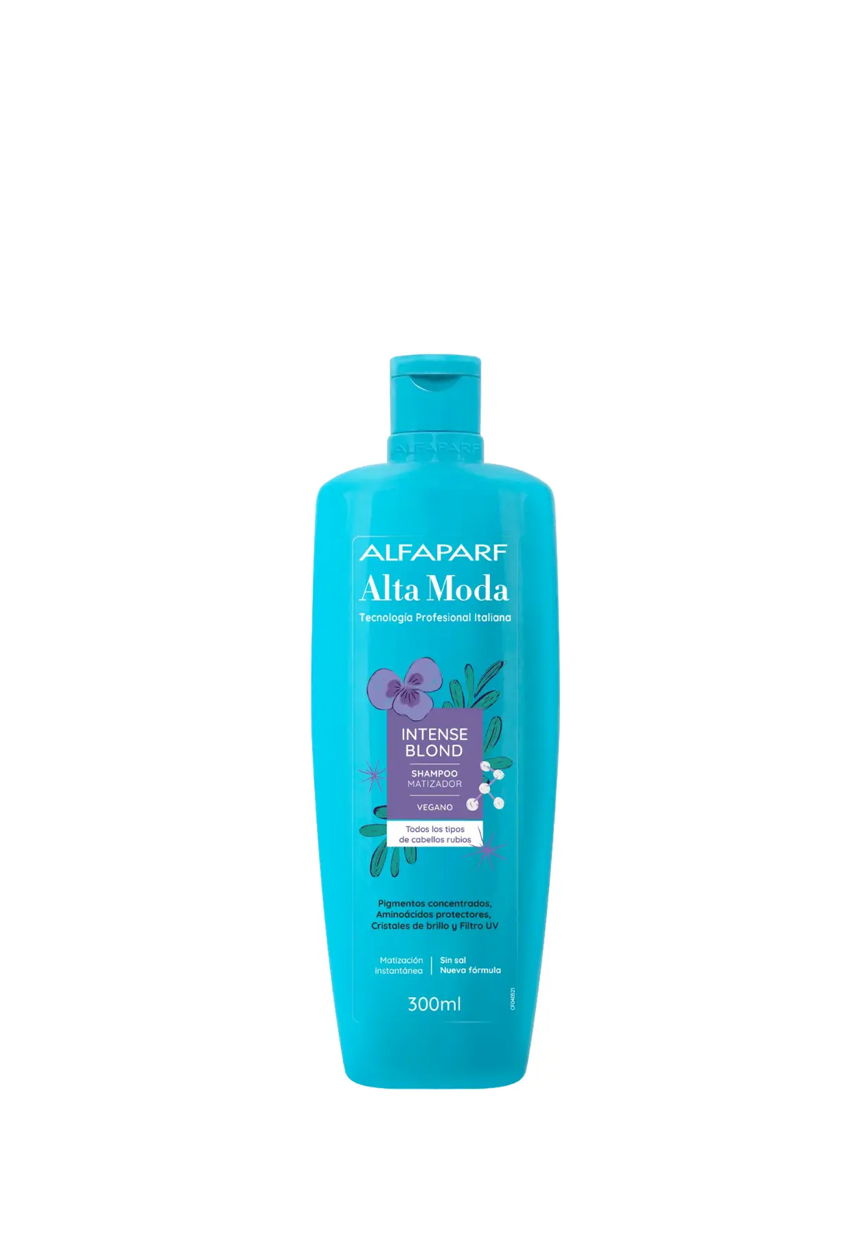 Shampoo Intense Blond 300 ml | Matizador Alta Moda para Rubios | De Bello